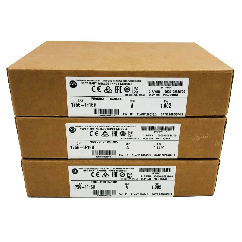 Allen Bradley Controllogix 1756 Plc Programming Controller 1756-if16h ...
