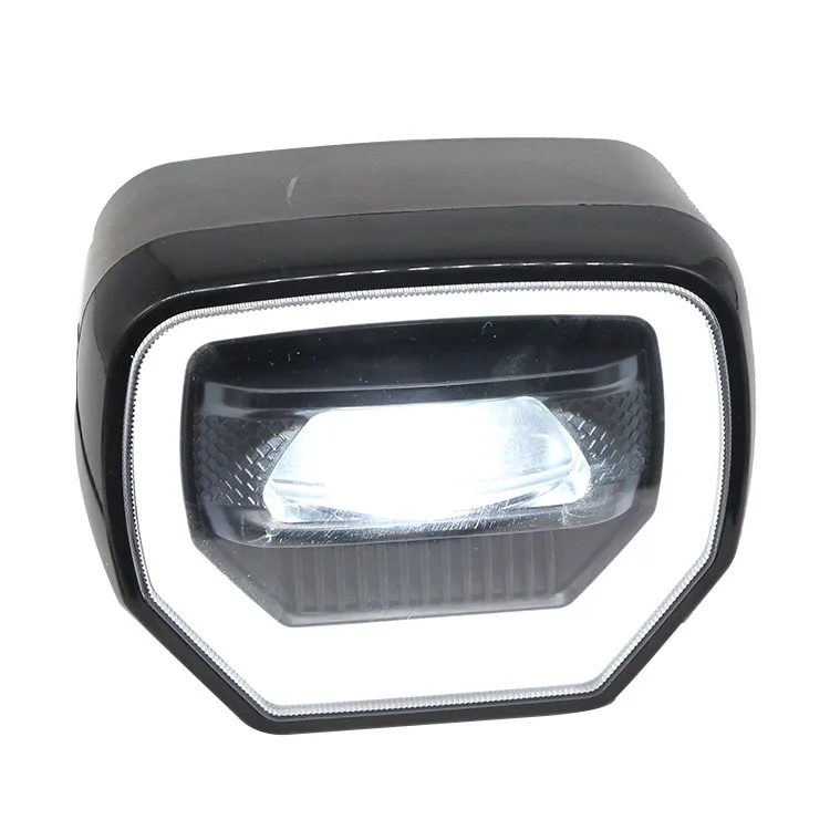 Super Flash Universal LED Motorcycle Headlights - Built-in DRL