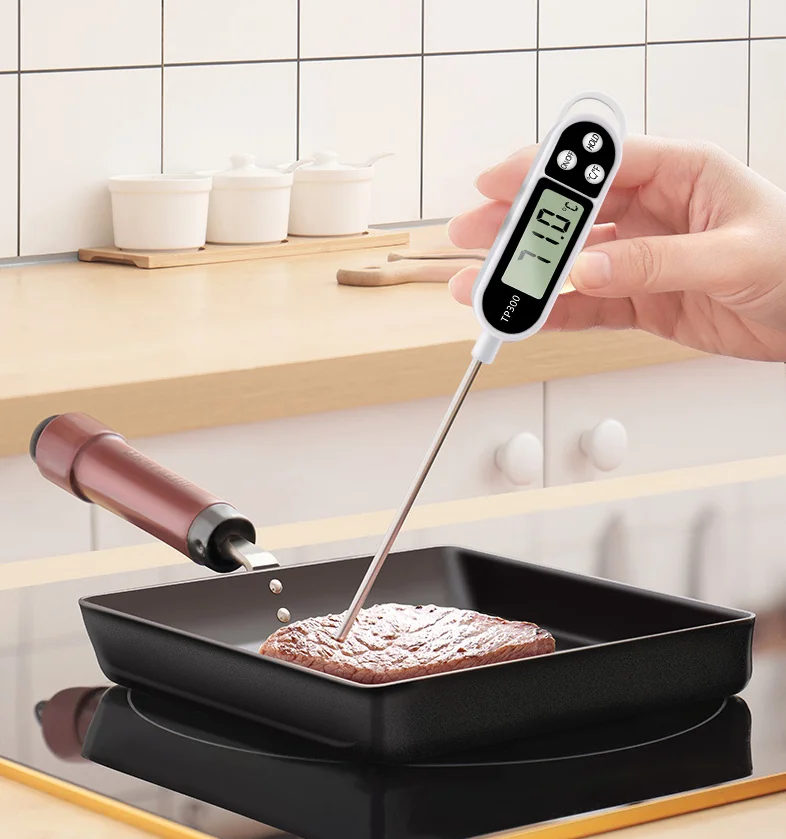 Digital Food Thermometer TP300 - Precision Cooking Tool