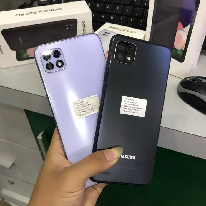 A22 Used Mobile Phone for Samsung Galaxy A22 64GB 2SIM Cell Phone ...