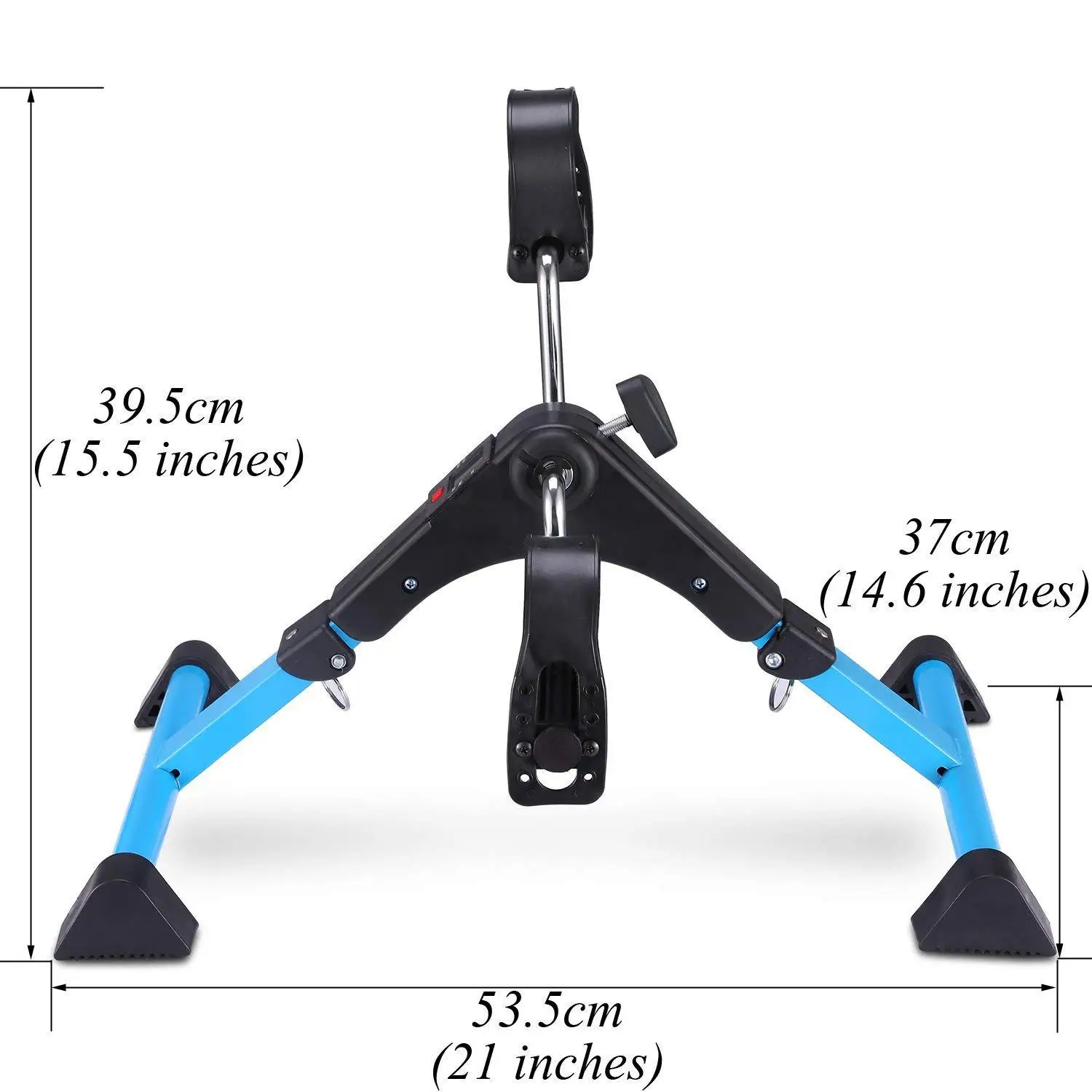 Blue/Green/Silver Folding Exercise Portable Mini Exercise Bike With ...