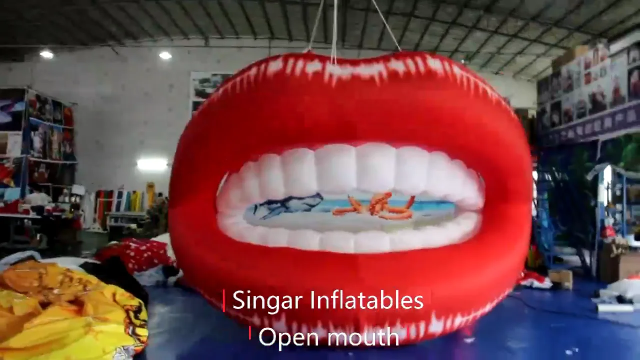 Giant Inflatable Mouth Lip Model Decoration - Buy Inflatable Mouth ...