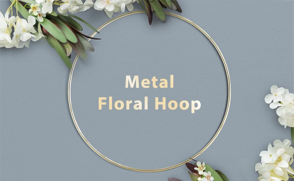 Wholesale Embroidery Metal Wreath Frame Rings Craft Hoops Gold Round Macrame Dream Catcher Diy ...