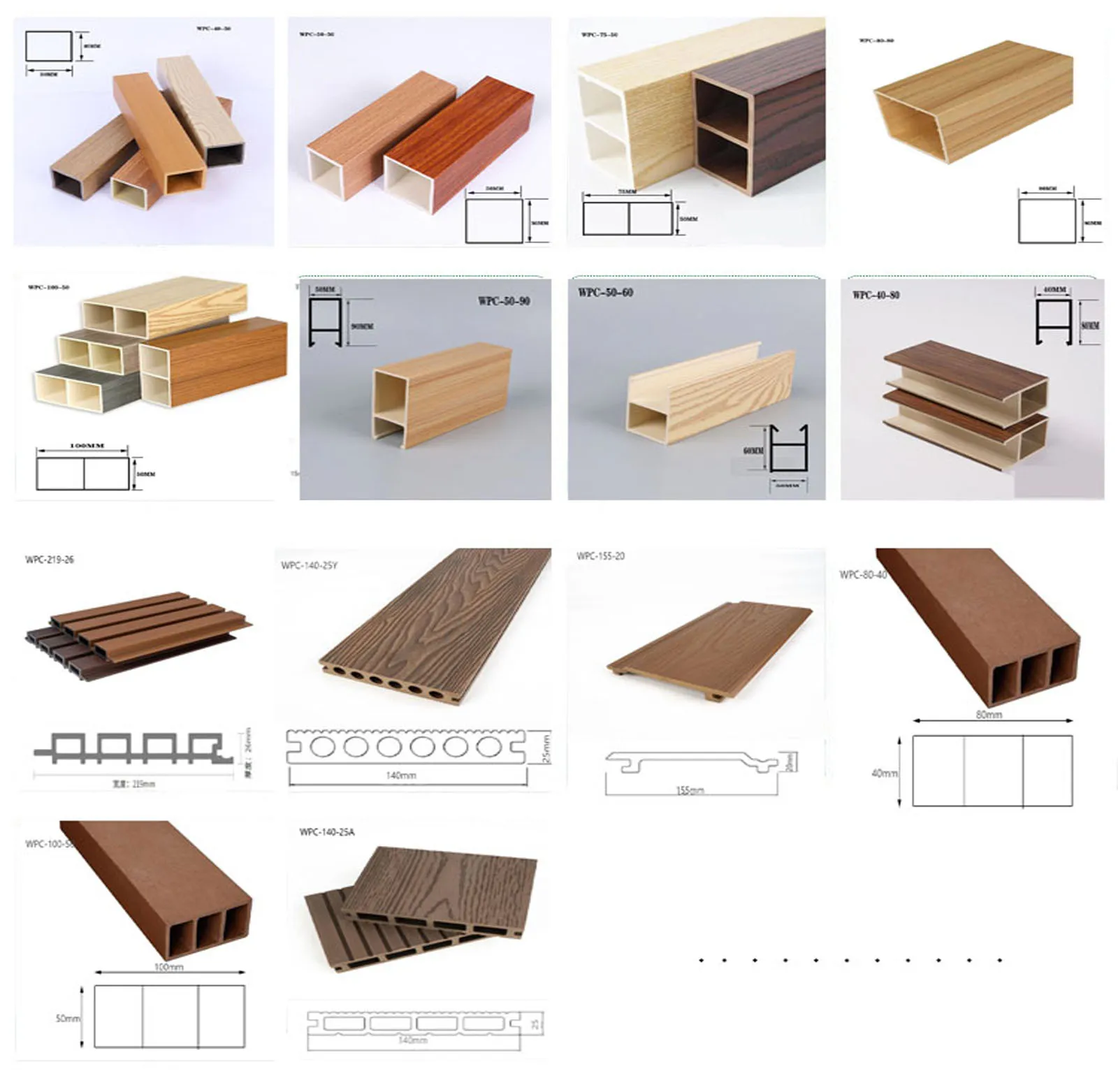 Great Wall Panel Interior Decoration Classic Wpc Bamboo Fiber Fluted ...