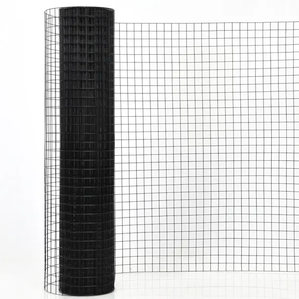 Low Price 6 Gauge 4x4 Welded Wire Mesh Fence Green PVC Coated