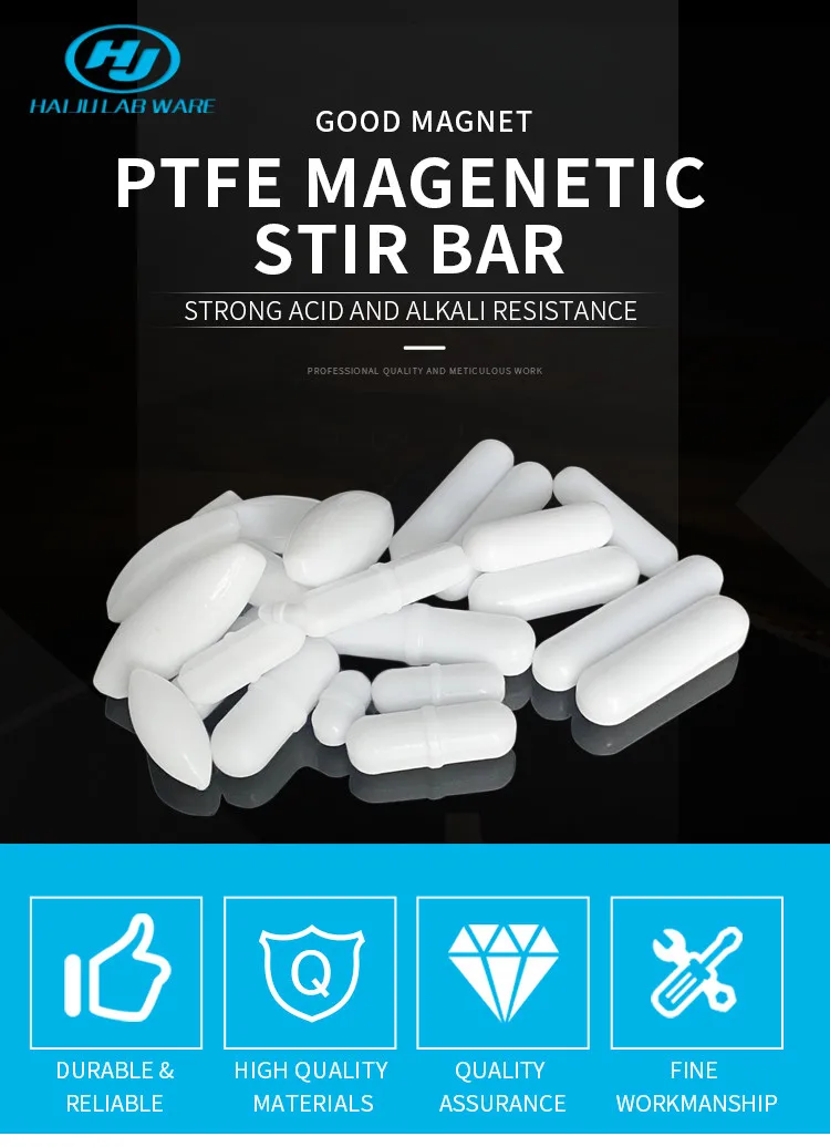 HAIJU LAB Magnetic Stirring Bars - High Temperature PTFE