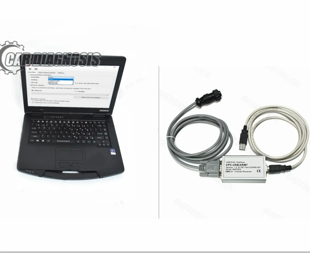 Forklift for Toyota Bt Truckcom Auto Scanner Usb Can Interface Cpc-Usb ...