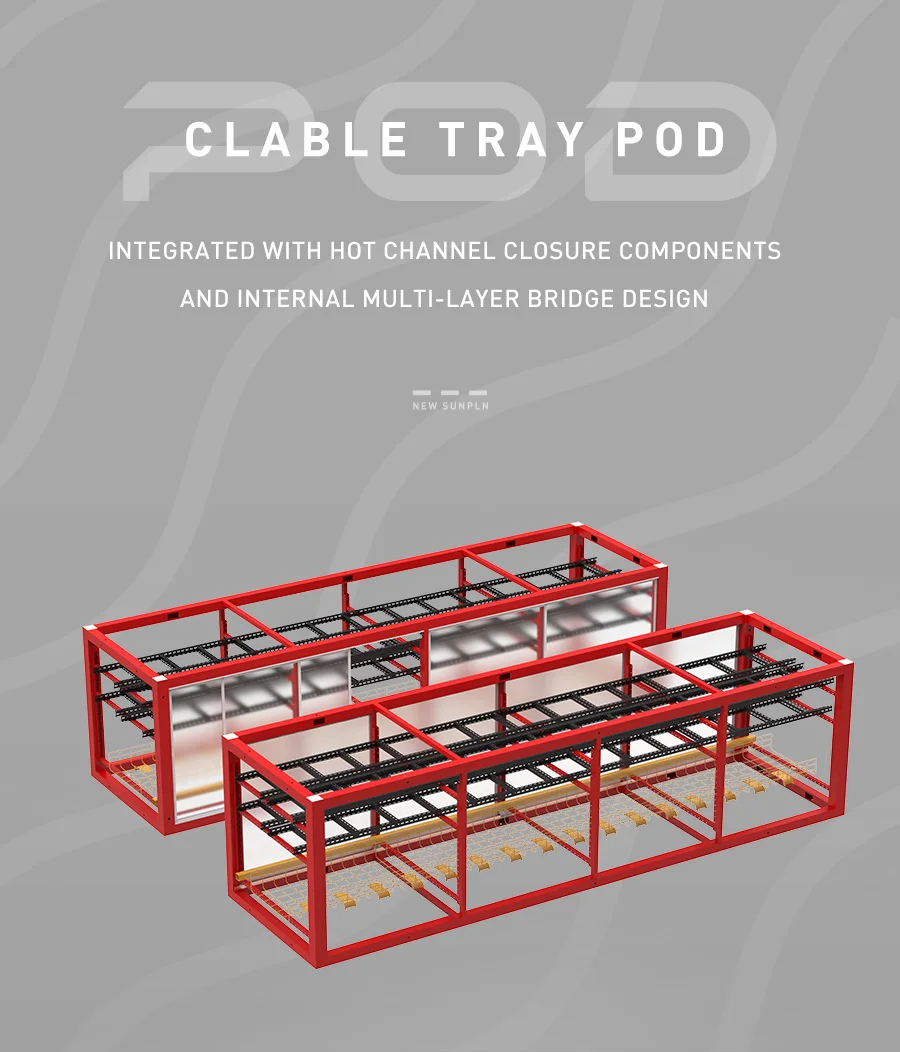 Data Center Prefabrication Modular Cooling Tank Skid Genset Pod IT SKID ...