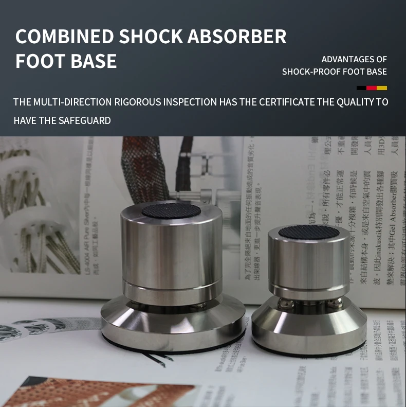 Shock Absorber Spike Home Theatre System Stainless Steel