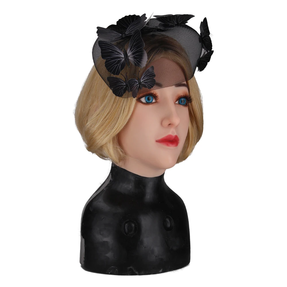 Alibaba.com: Realistic Silicone Beauty Mask, Woman Headgear for ...
