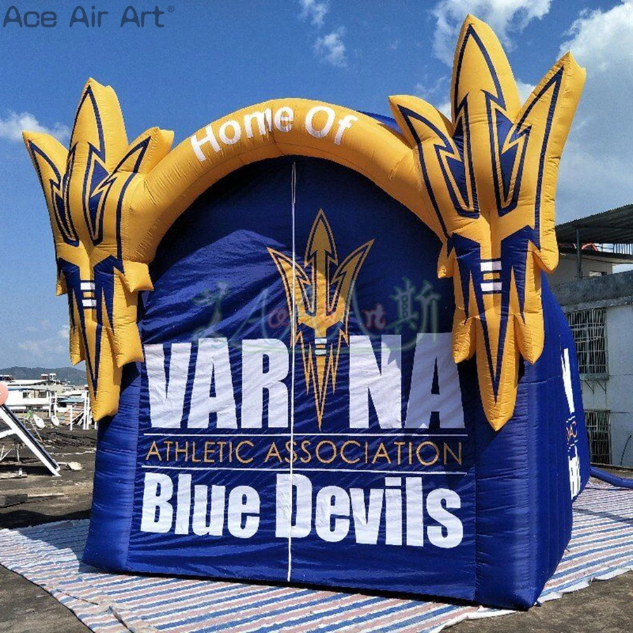 Custom Inflatable Event Trident Tunnel Tent Anime Film Festival Awning ...