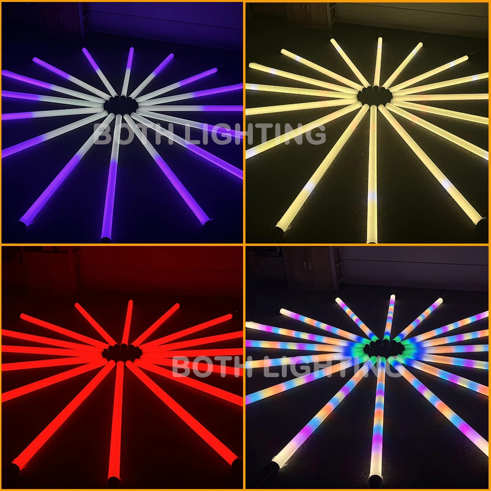 Ip65 Wireless Battery Pixel Led Tube 360 Tube Outdoor Dj Stage Lights ...