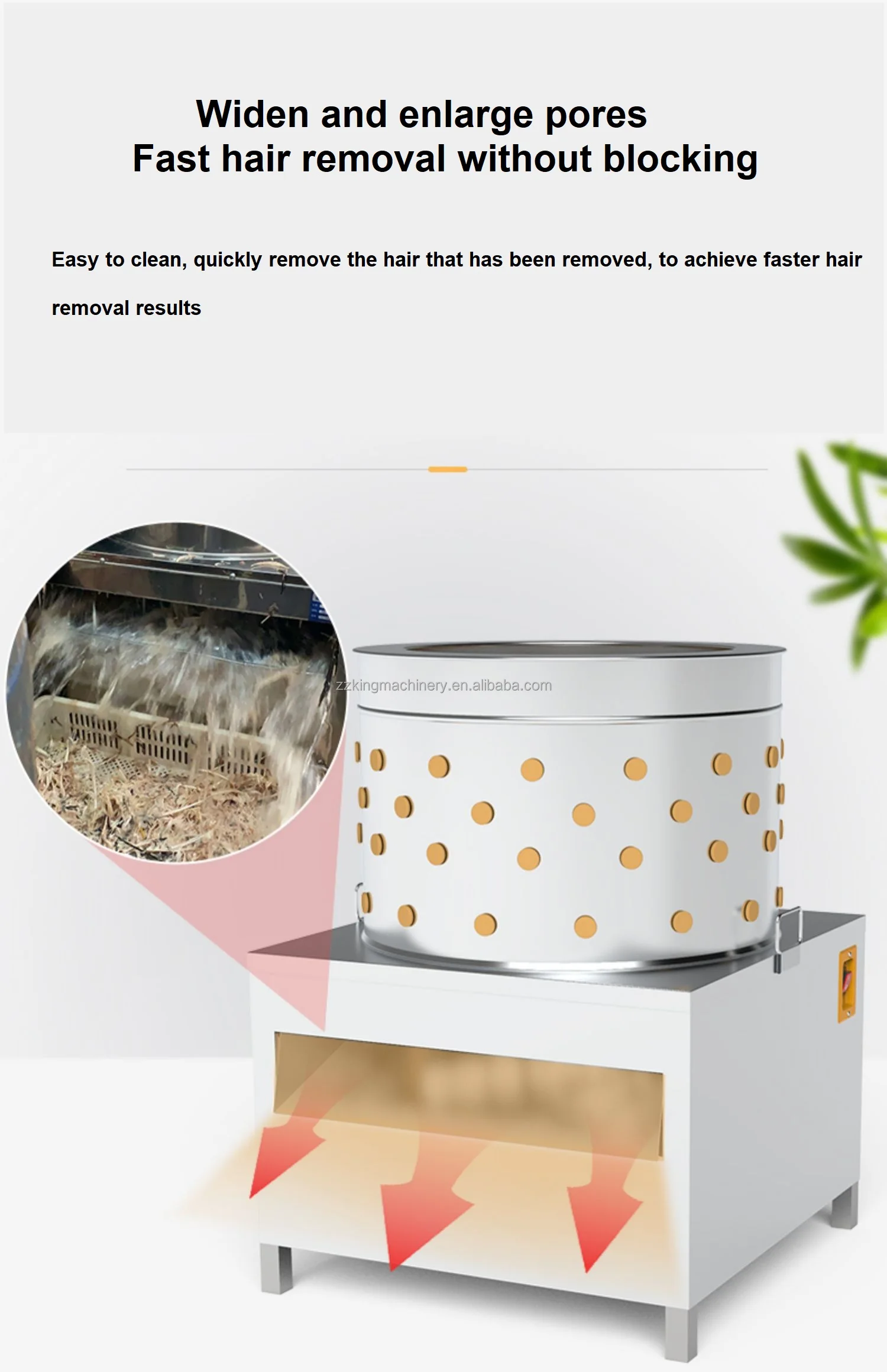 Efficient Chicken Plucker Scalder - High Performance Poultry Machine