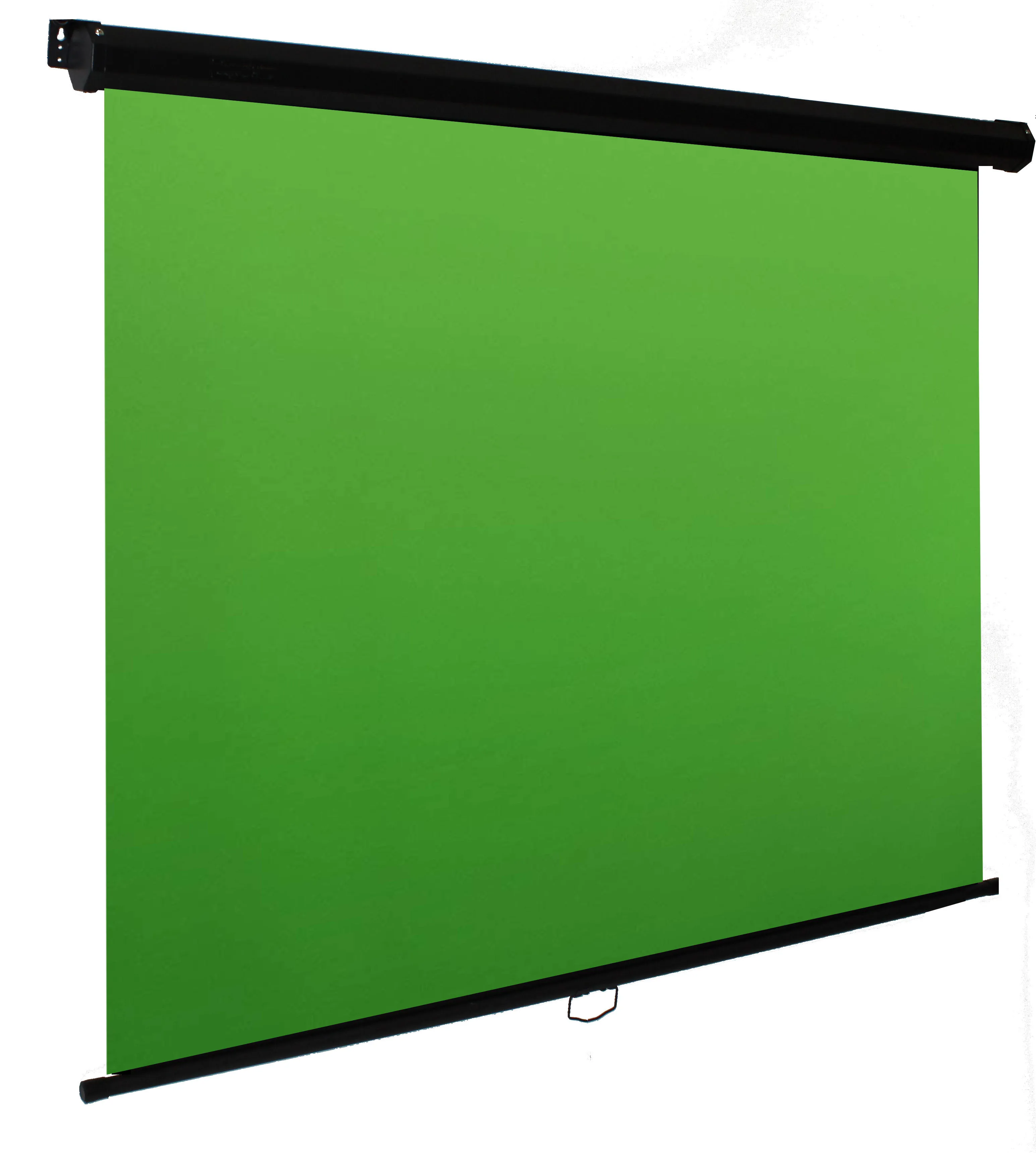 Manual Pull Down Background Green Screen Backdrop Collapsible Wall ...