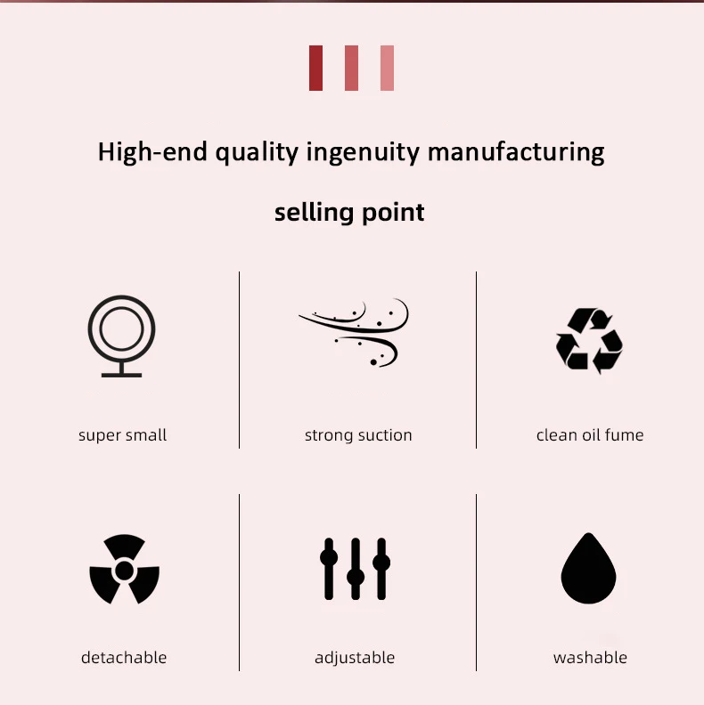 Portable Chimney Kitchen - Mini Range Hood with Smart Features