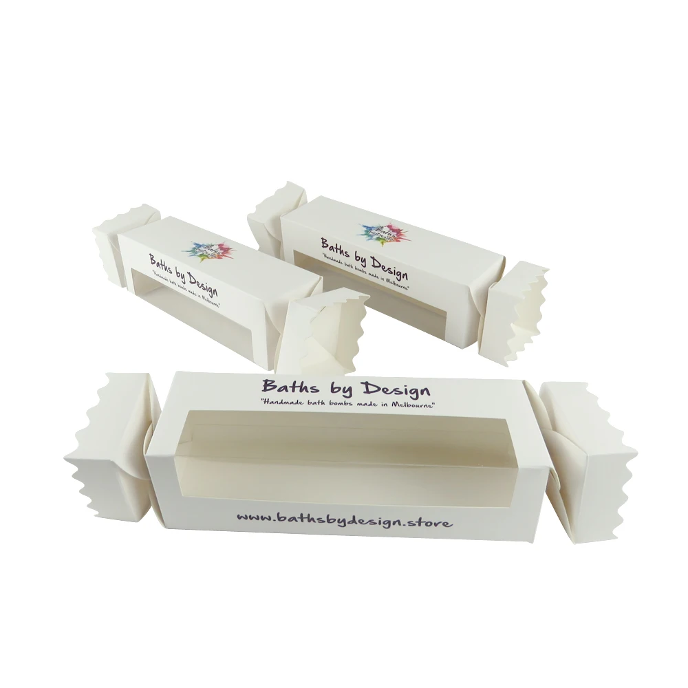 Cardboard Christmas Cracker Box - Custom DIY Wedding Gift