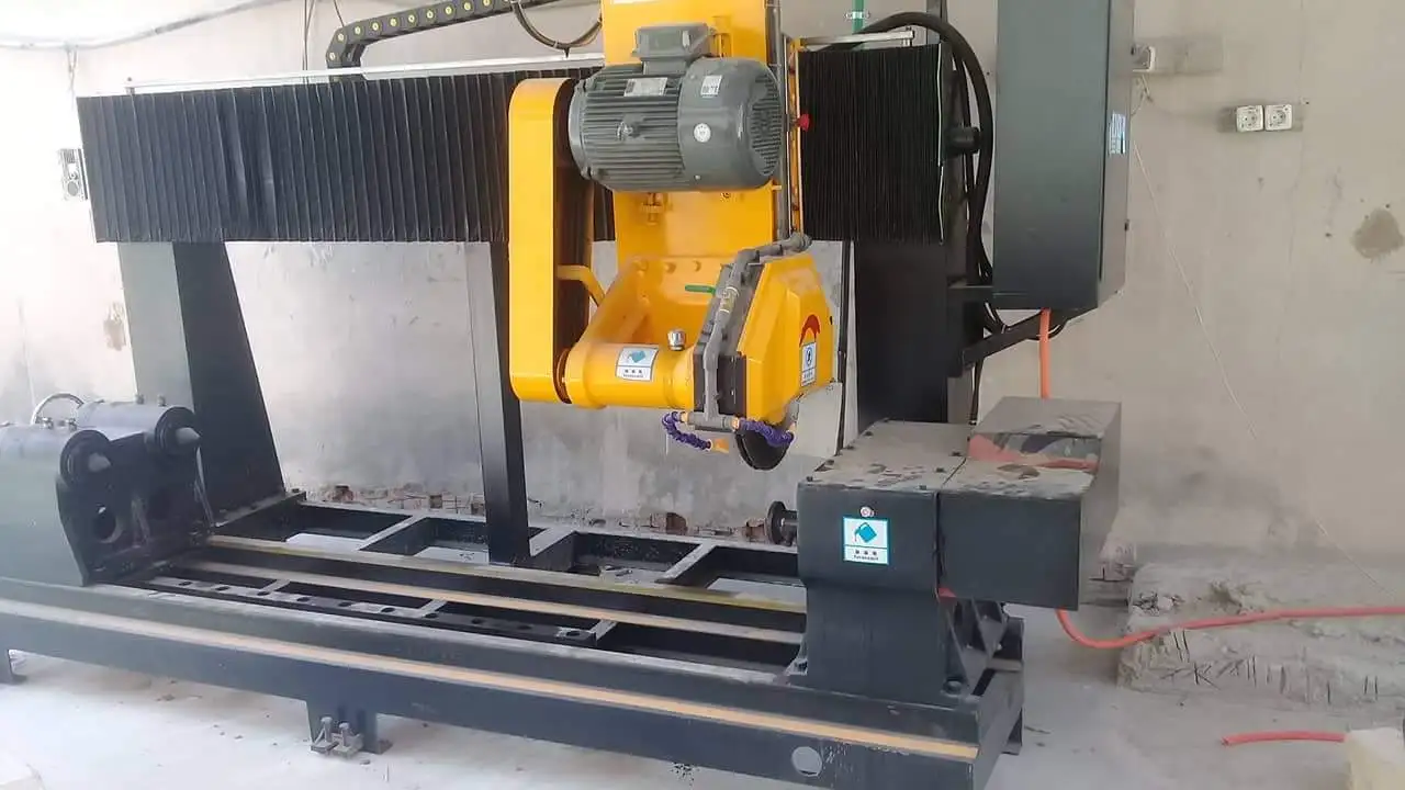 Stone Lathe Machine for Baluster Pillar Granite Tools