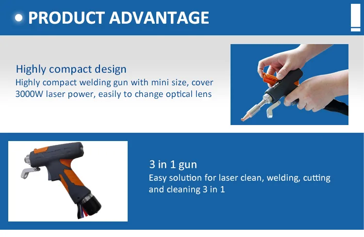 Mini Laser Welding Machine - 700W Air-Cooled Fiber Laser