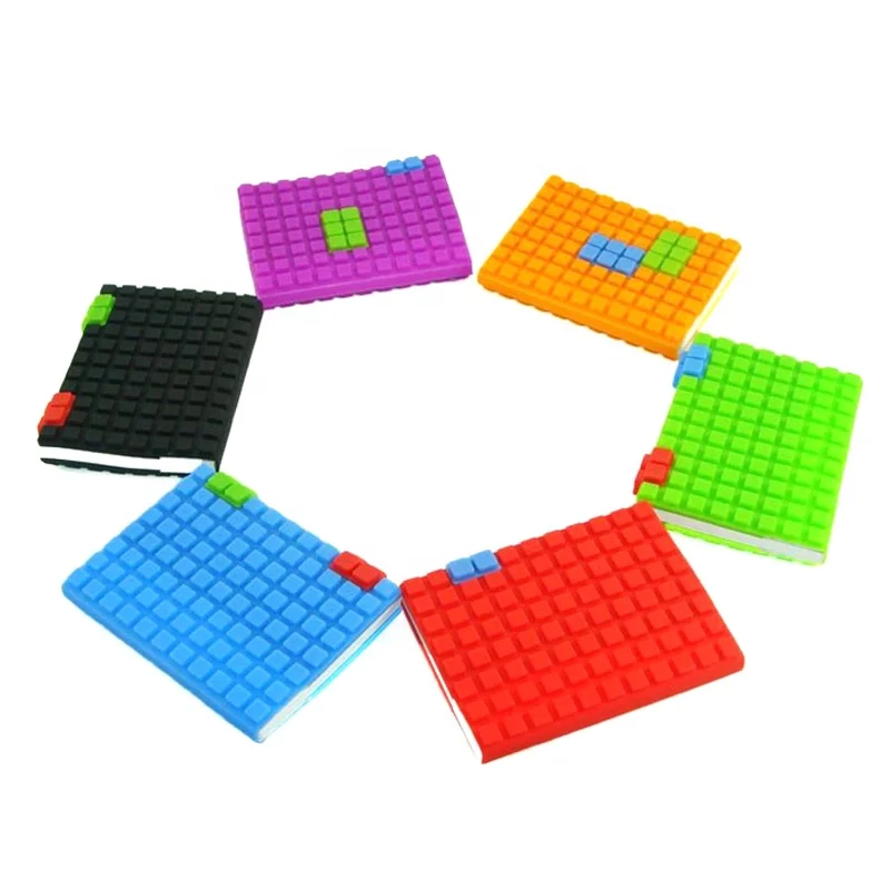 Top Sale Mini A 7 Blocks Notebook,Fashion Silicone Blocks Notebook ...