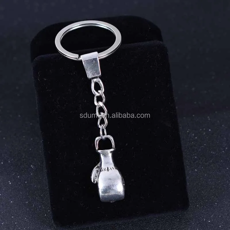 Customized Key Ring with Mini Boxing Gloves - Perfect Gift
