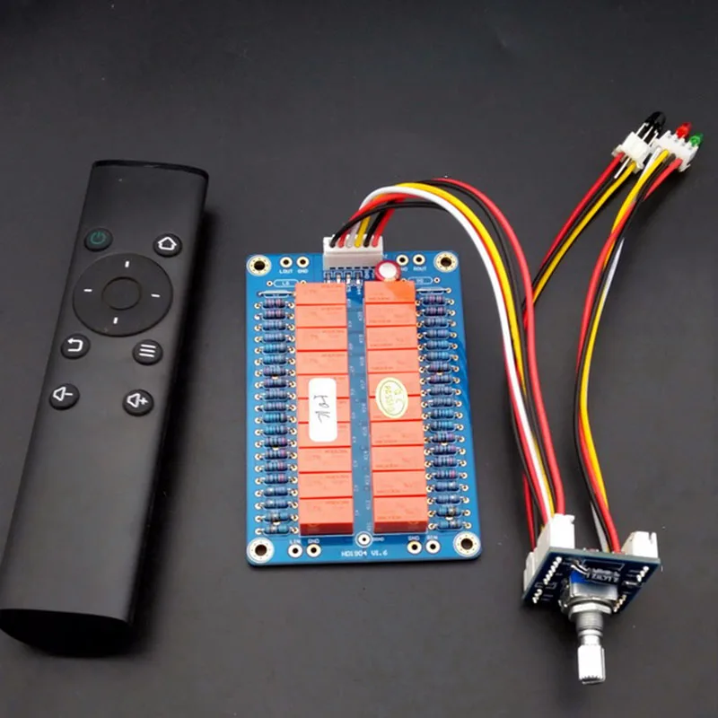 Infrared Volume Potentiometer Remote Control Relay Board