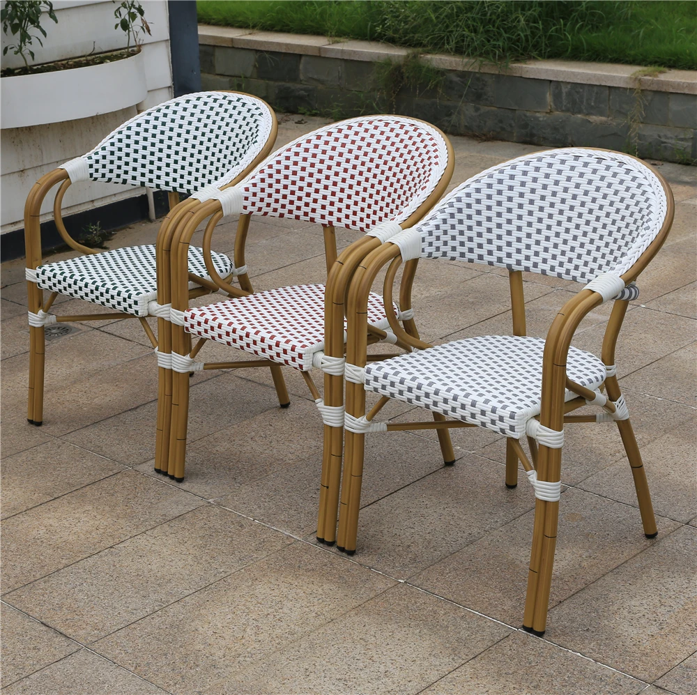 All-weather Rattan Outdoor Furniture Patio Chairs Outdoor Light Luxury ...