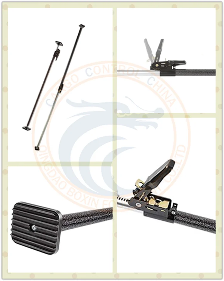 Adjustable 40"-70" Ratcheting Steel Load Lock Cargo Bar for Pickup ...