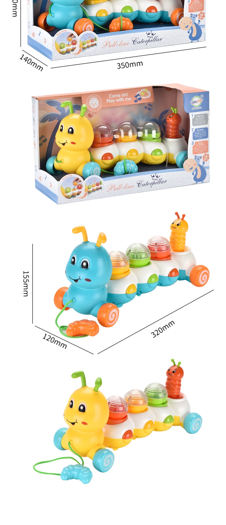 Baby Funny Animal Educational Baby Toys Electric Walking Animal Insect ...