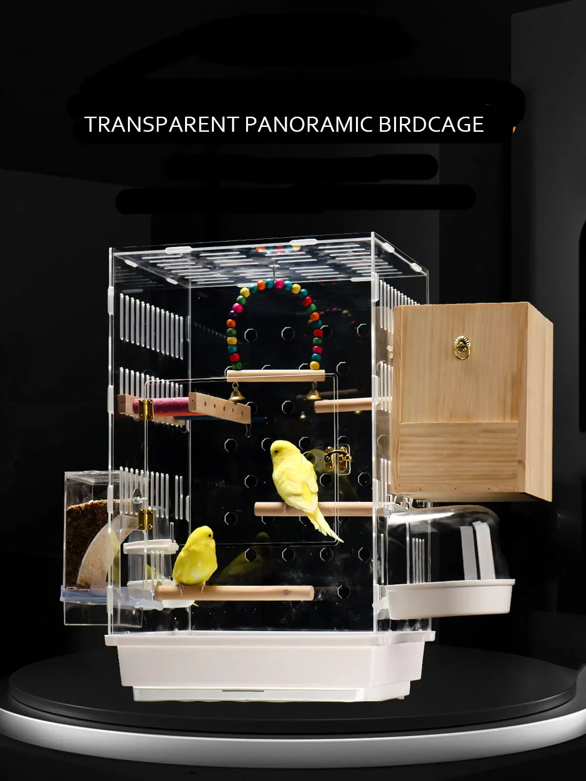 Transparent Panoramic Acrylic Bird Cage| Alibaba.com
