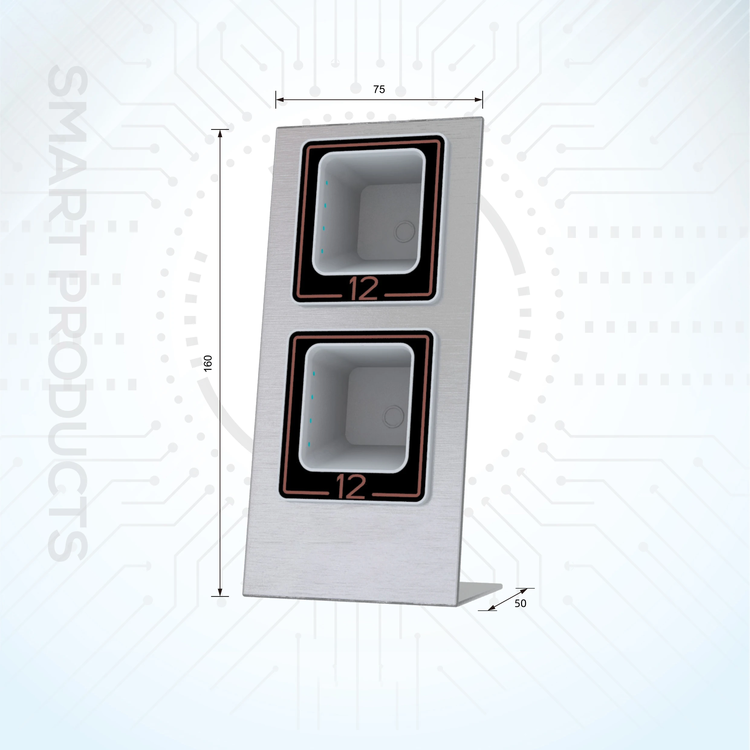 Smart Sensor Touchless Elevators Elevator Square Call Push Button Ss ...