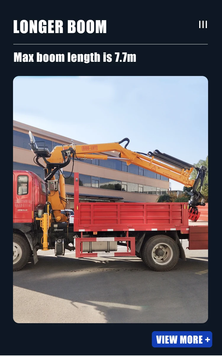 BOB-LIFT 3 Ton Truck Mounted Crane - High Efficiency Lifting