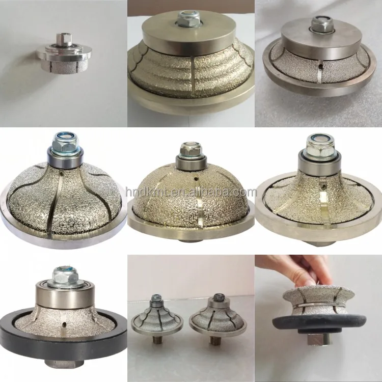 V Shape Full Bullnose Granite Router Bit/diamond Profile Wheel