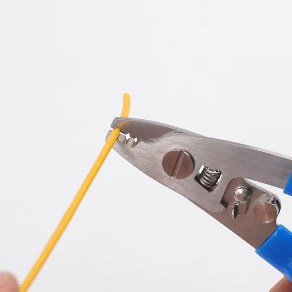 CFS-3 Three-port Optical Fiber Stripper Pliers Wire Strippers for FTTH ...