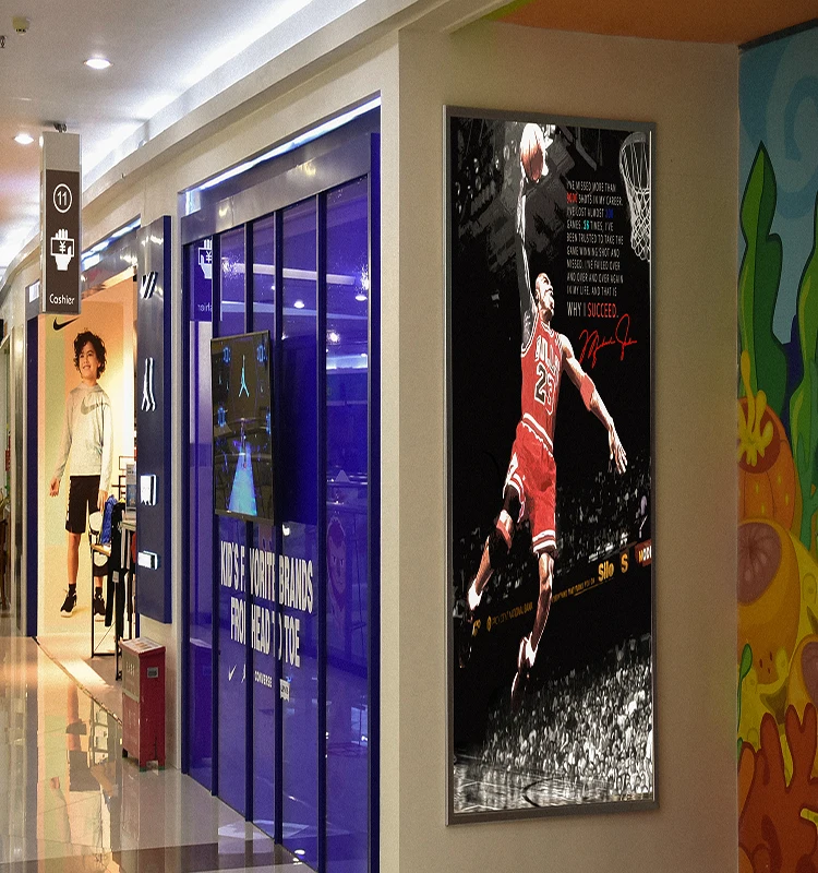 A4 Kfc Fast Food Cafe Menu Board Display Illuminated Led Menu Backlit ...