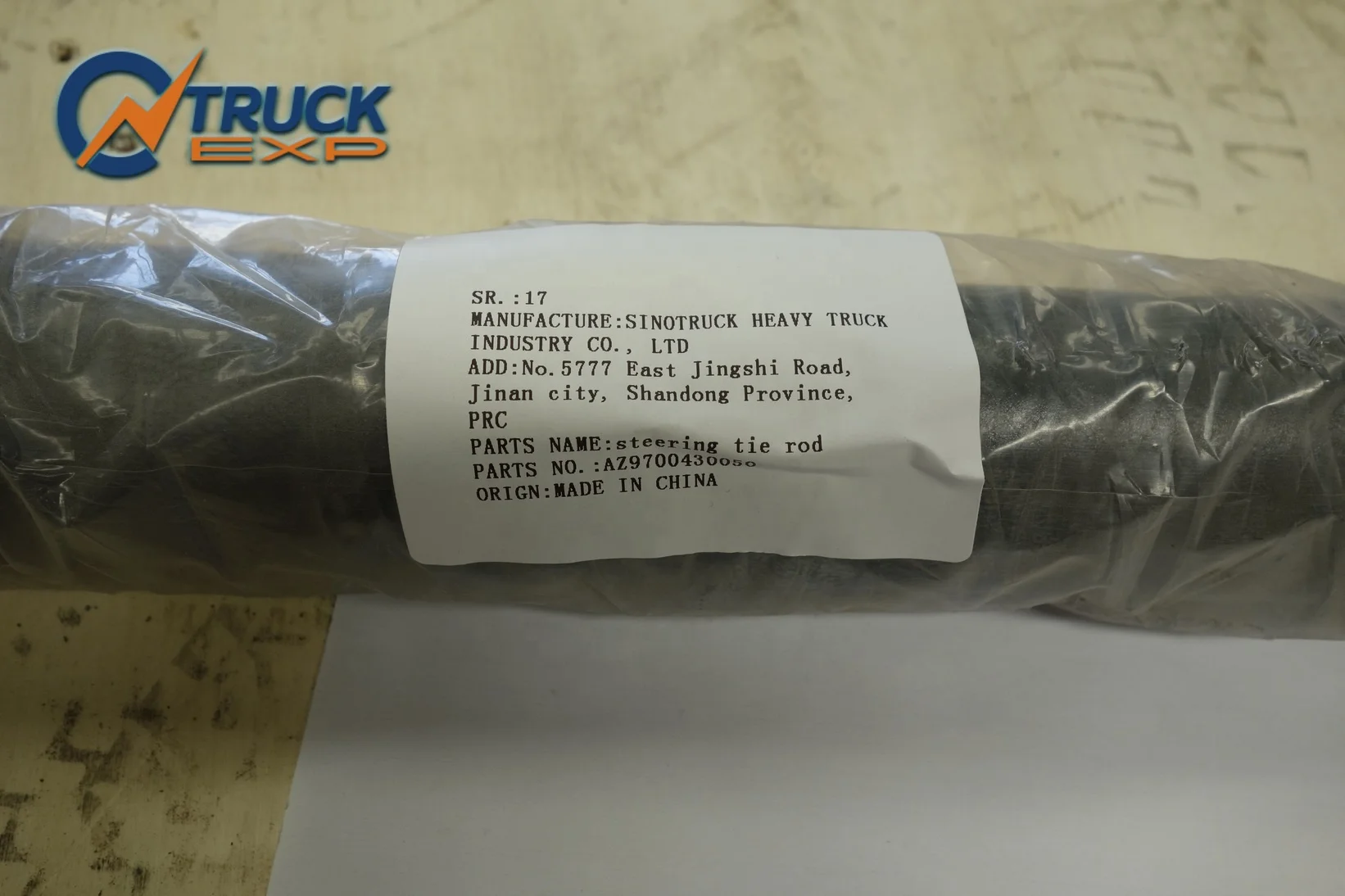SINOTRUK HOWO Truck Tie Rod AZ9700430050 - Durable Steel