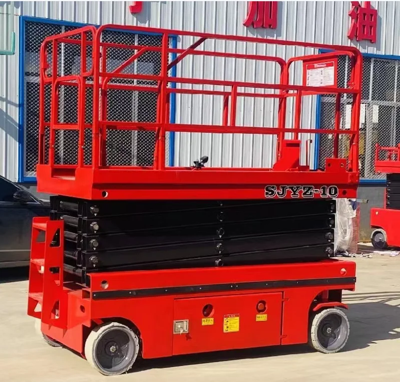 Small Electric Hydraulic Lift Table Mini Home Mobile Scissor Lift ...