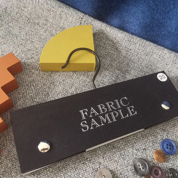 Custom Textile Fabric Swatches Sample Cardboard Color Printing Paper ...