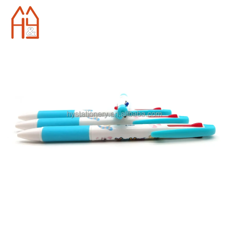 Multi Colored Ball Pens In One 3 Color Ball Point Pen Fine Point Gift ...