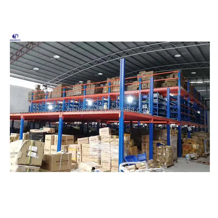 Pallet Rack Supported Mezzanine Racking System for Warehouses