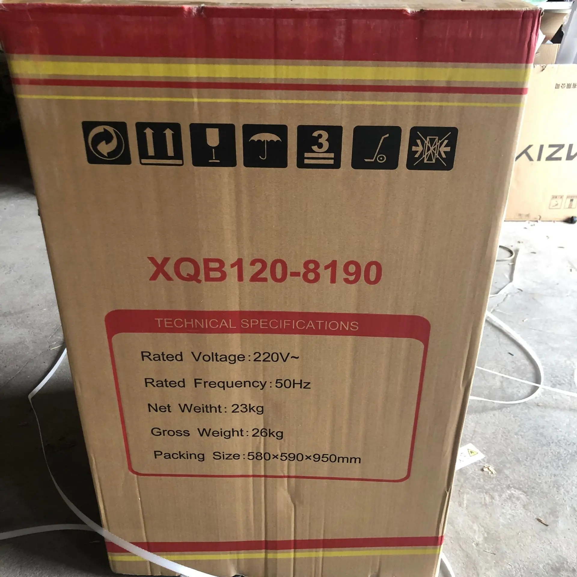 Automatic 12kg Wave Wheel Washing Machine Single Cylinder Stainless ...