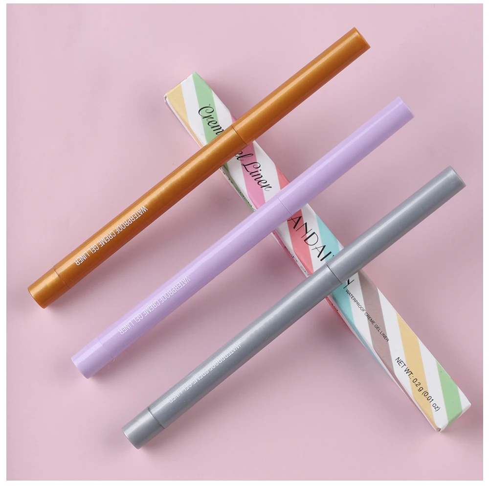 Wholesale Waterproof Matte Glitter Eyeliner Gel Pencil Long-lasting ...