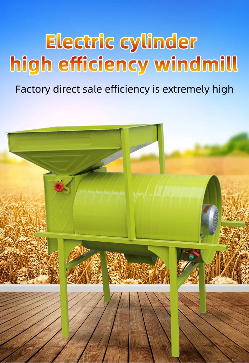 Efficient Grain Winnowing with Agricultural Transplanting Machine