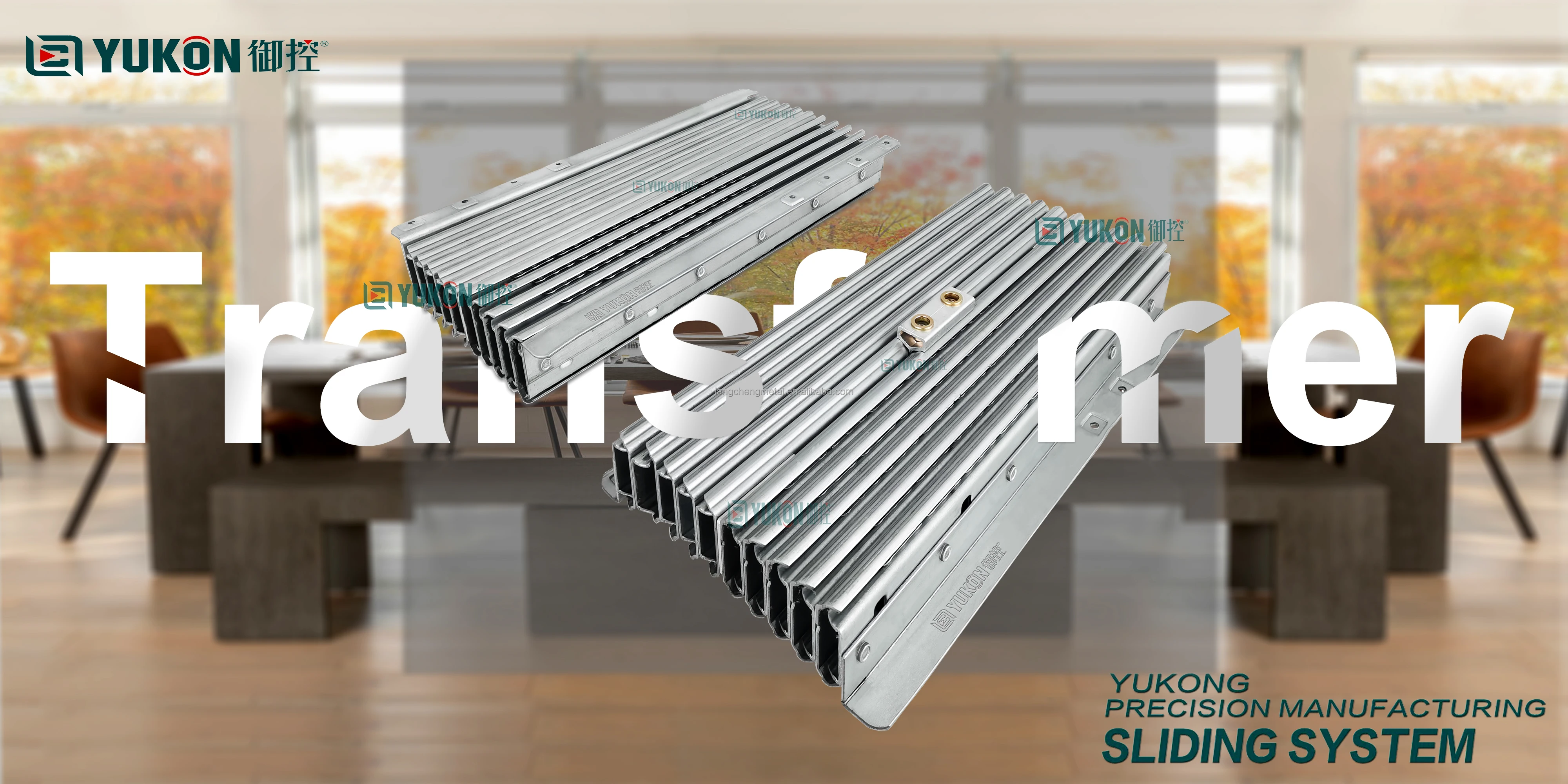 Iron Aluminium Telescoping Mechanism for Extendable Tables