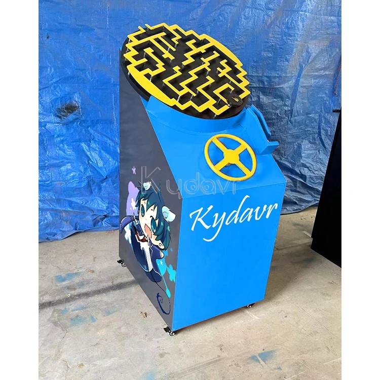 Amusement Park Carnival Booth Funny Puzzle Gravity Reaction Ball Bead ...