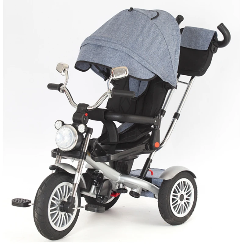 Wholesale Kids Tricycle Folding Baby Tricycle 3 Wheels Baby Rickshaw ...