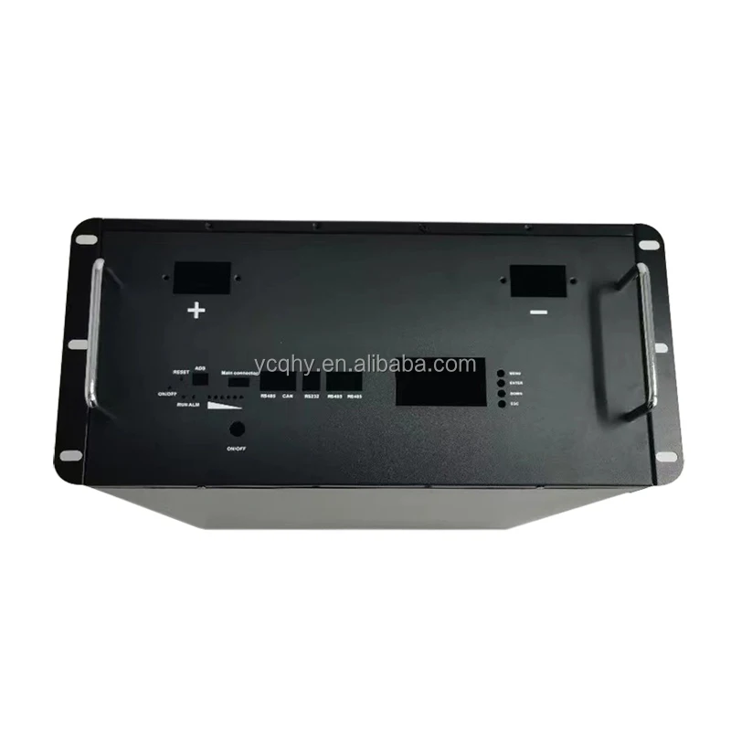 Customizable Sheet Metal Battery Box Rack for 51.2V LiFePO4 Battery ...