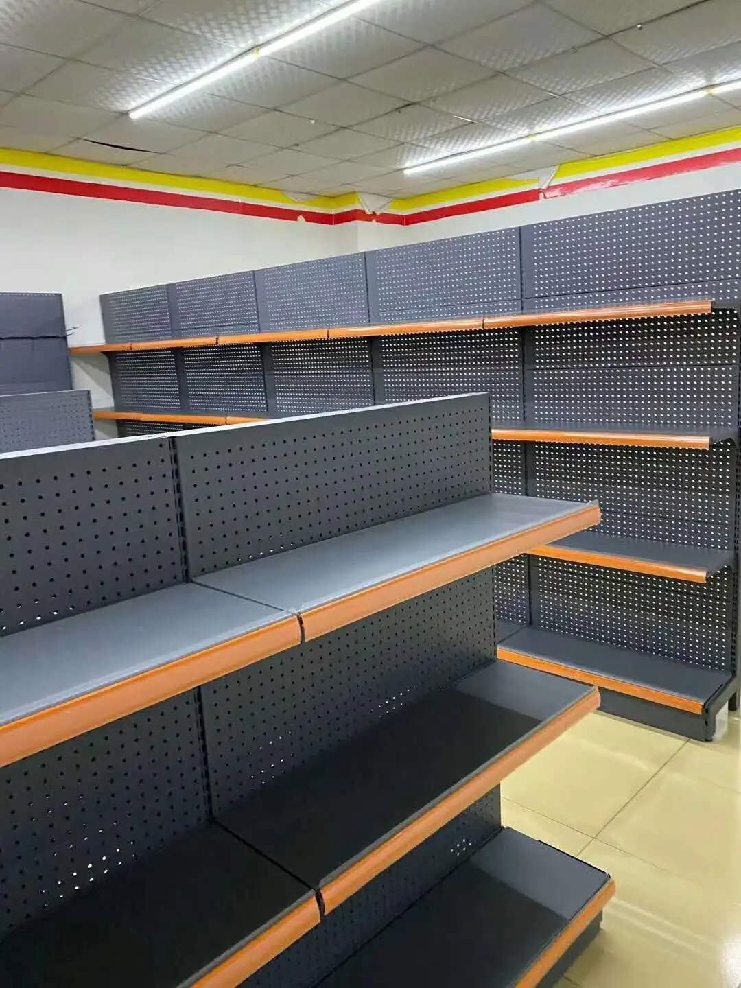 Modern Retail Shop Gondola Shelving System Grocery Store Used ...