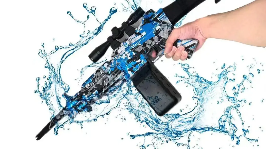 Hot Sale Camouflage Lithium Battery Electric Water Gun M249 Model ...