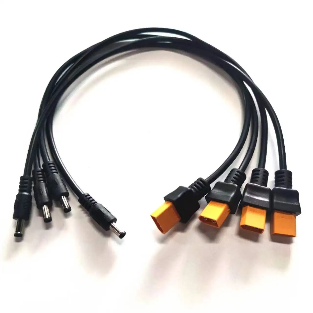 Xt60 Male Plug To Dc5521 Male Connector Powrocket Solar Cable Xt60 To ...