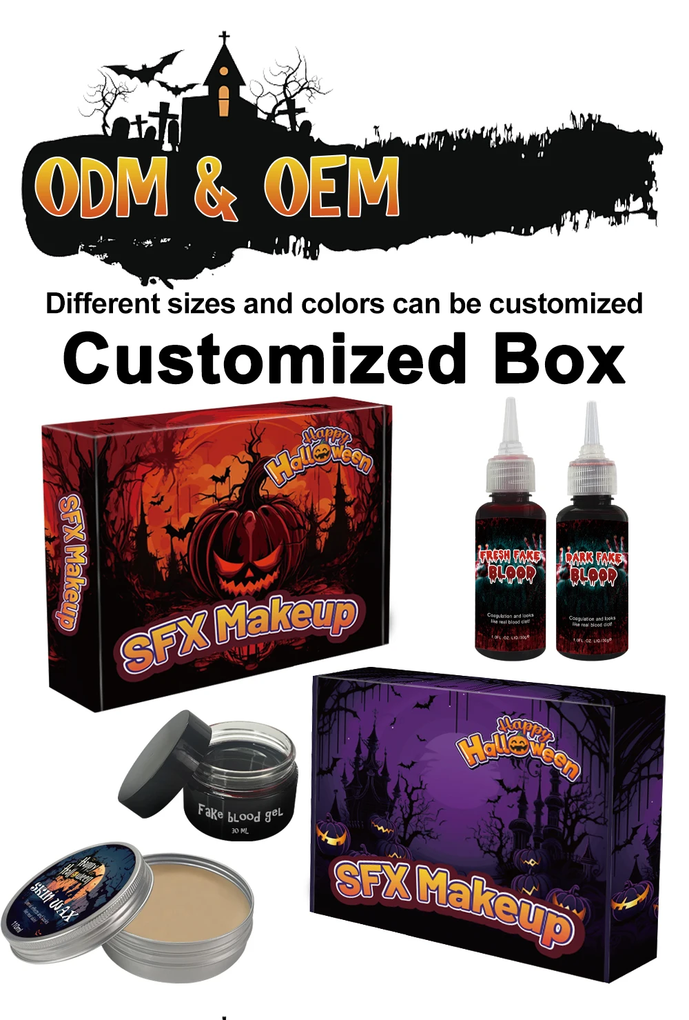 Khy Custom Wholesale Special Effect Latex Scar Wax Fake Blood ...